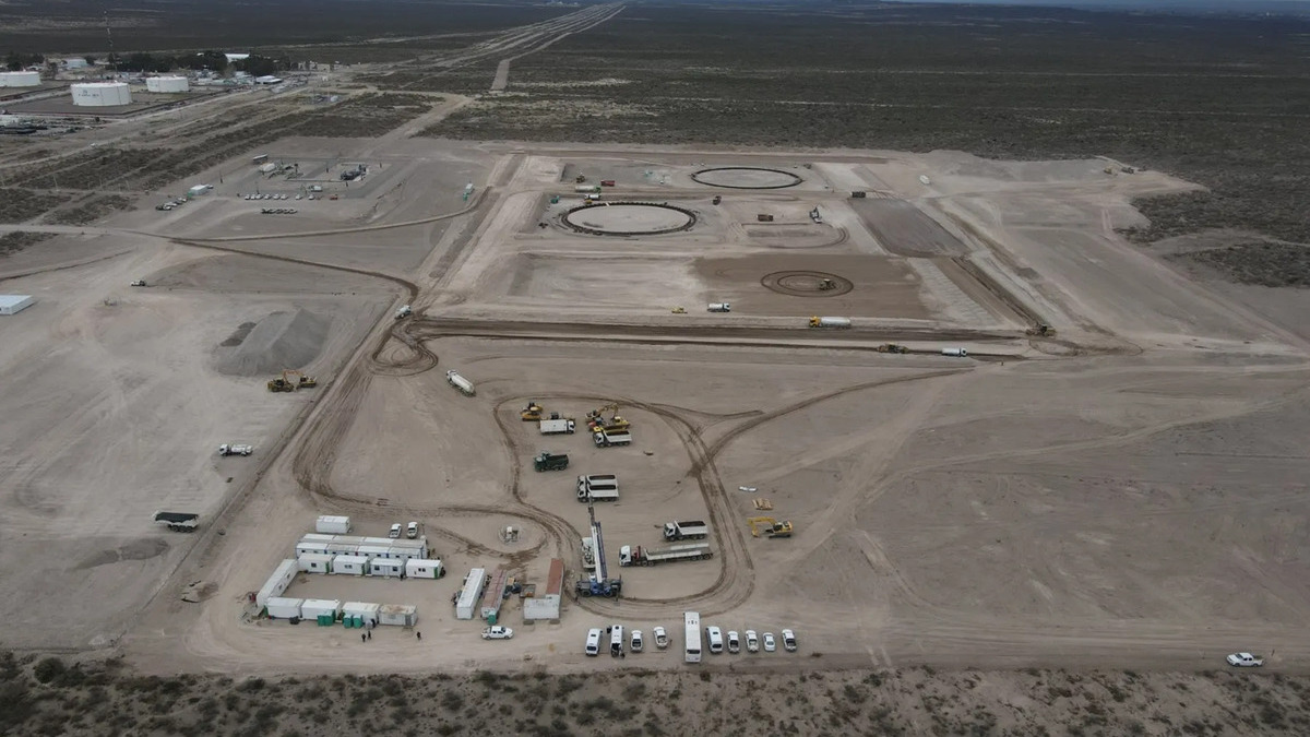 El Oleoducto Vaca Muerta Sur toma forma: ya construyen la cabecera de bombeo del ducto que ...